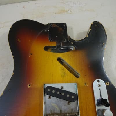 1960 Fender Telecaster Esquire Custom - Sunburst Body & Parts | Reverb