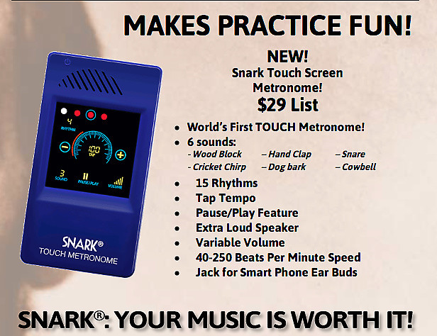 Snark Touch Screen Metronome | Reverb