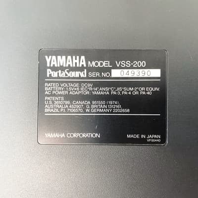 Rare Yamaha VSS-200 (Japan, 1988) Sigur Ros 8bit | Reverb Canada