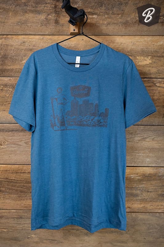 BME Mural T-Shirt - M - Neon Blue | Reverb