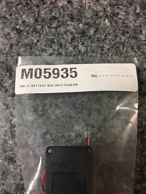 Music Man Ernie Ball M05935 Battery Box 2017 Black | Reverb