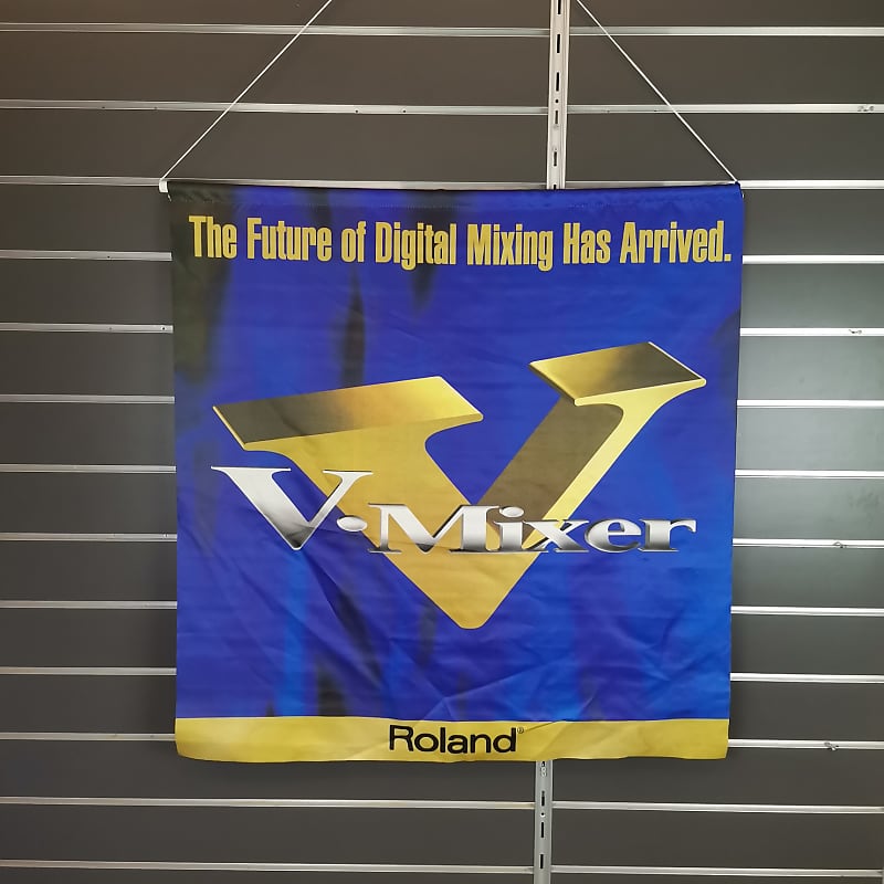 Roland V-Mixer Banner 00's | Reverb