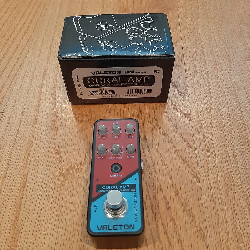 Valeton Coral Amp Modeling Pedal | Reverb