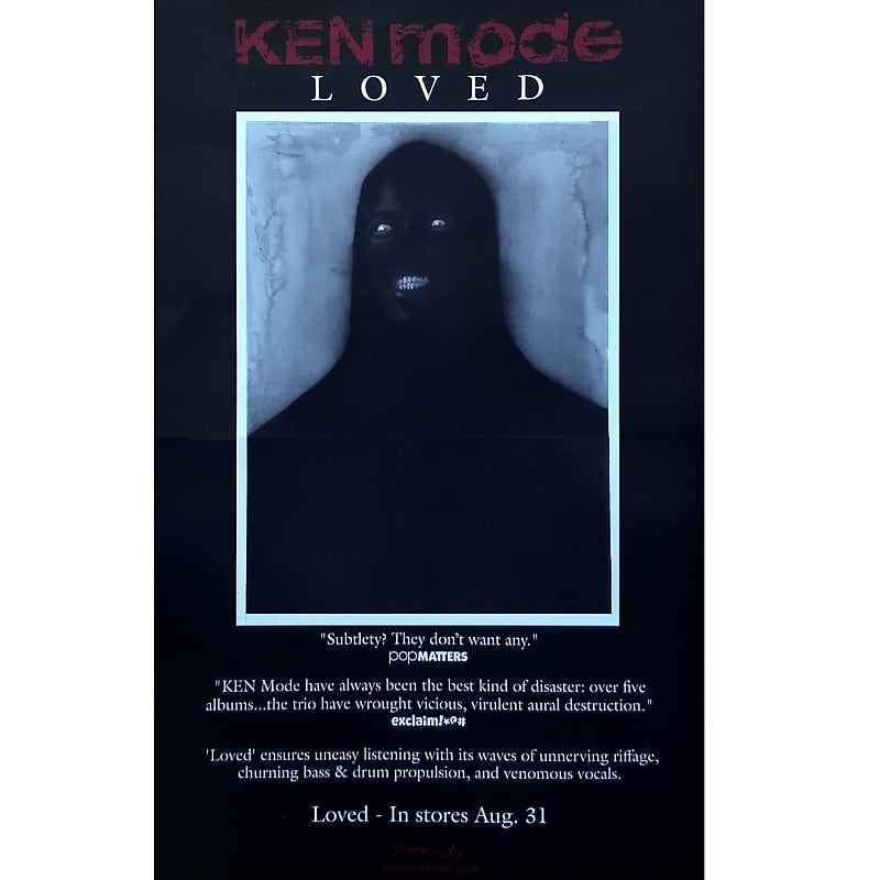 KEN Mode - Loved Ltd Ed RARE New Tour Poster! Pig Destroyer | Reverb
