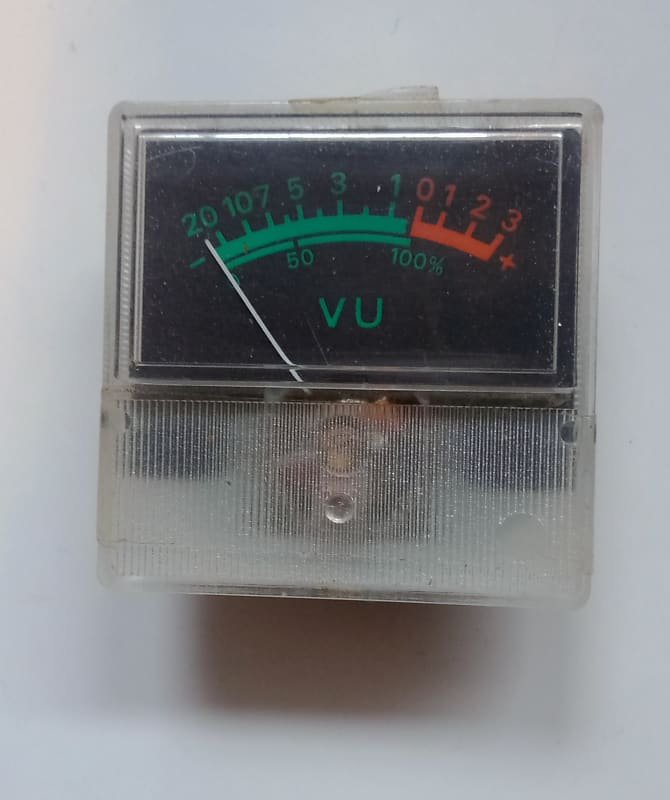 Analog VU Meters for Audio Level Monitoring | Reverb