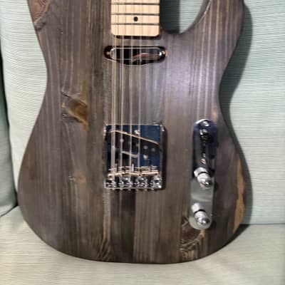 Custom Strat style 12 string - Transparent Black Nitro - | Reverb