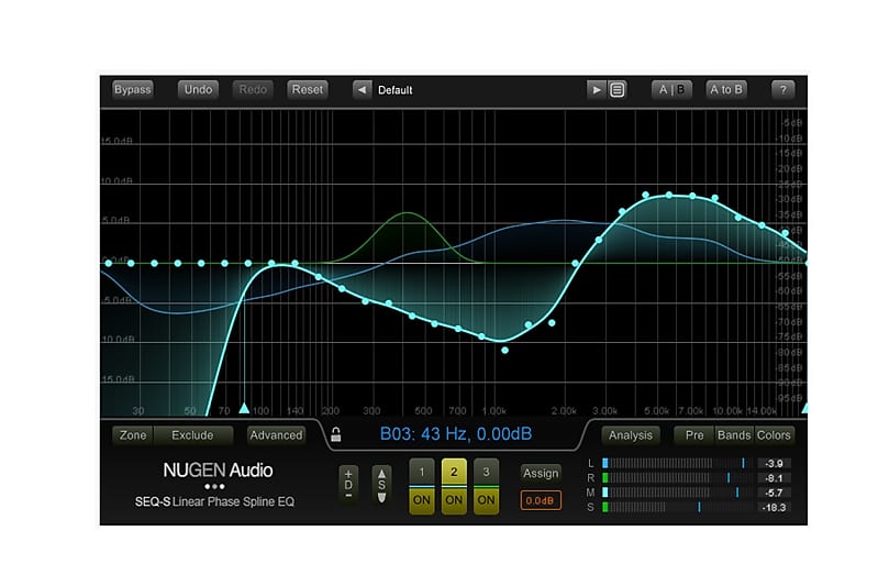 NUGEN Audio SEQ-S Linear Phase EQ (Download) | Reverb UK