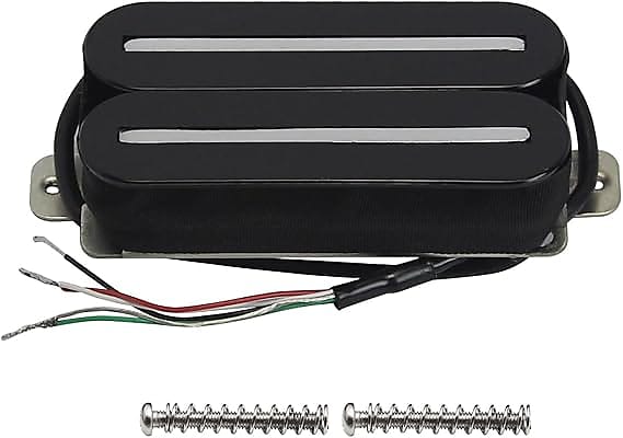 High Output Bridge Pickup Hot Dual Rail Humbucker Pickups | Reverb