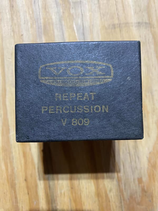 Vox V 809 Early 70's - Black & Silver | Reverb