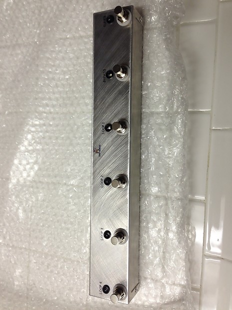 Loop Master 4 loop true bypass looper with tuner out and | Reverb