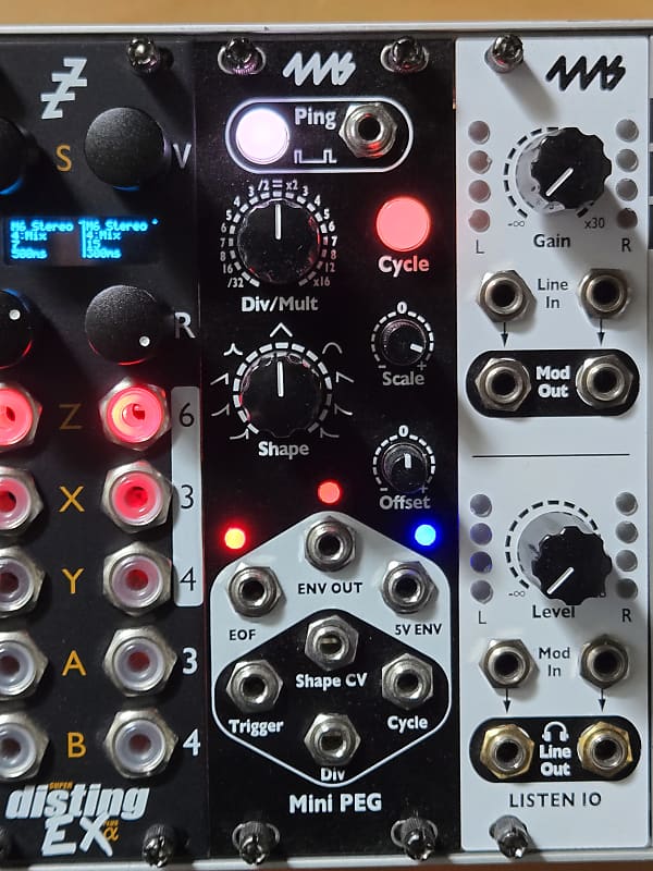 4MS Mini PEG envelope generator lfo clock module Eurorack | Reverb