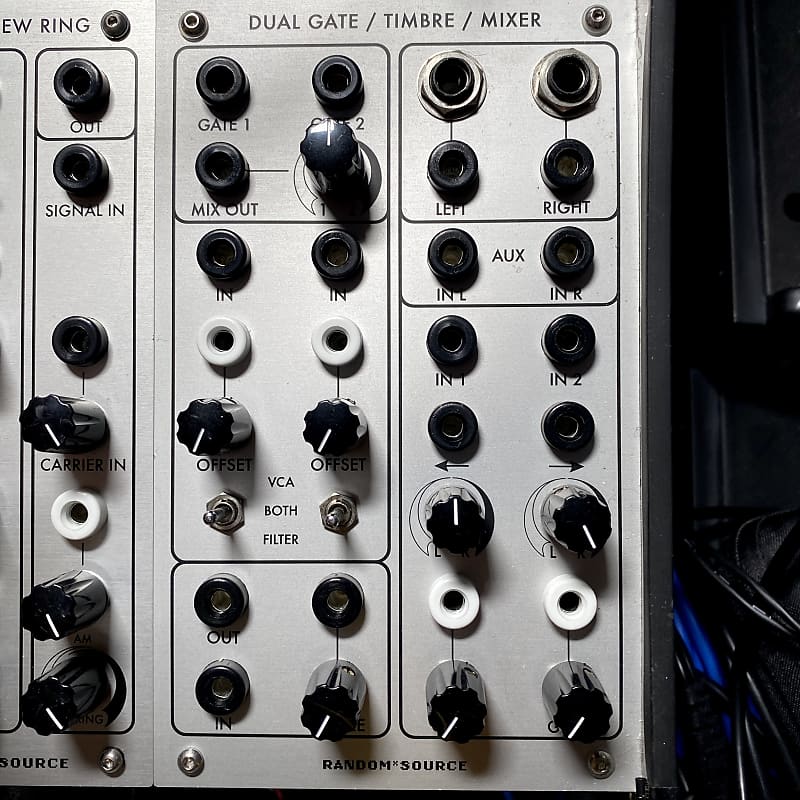 RARE Random Source Serge Donks Dual Gate / Timbre / Mixer 4U | Reverb