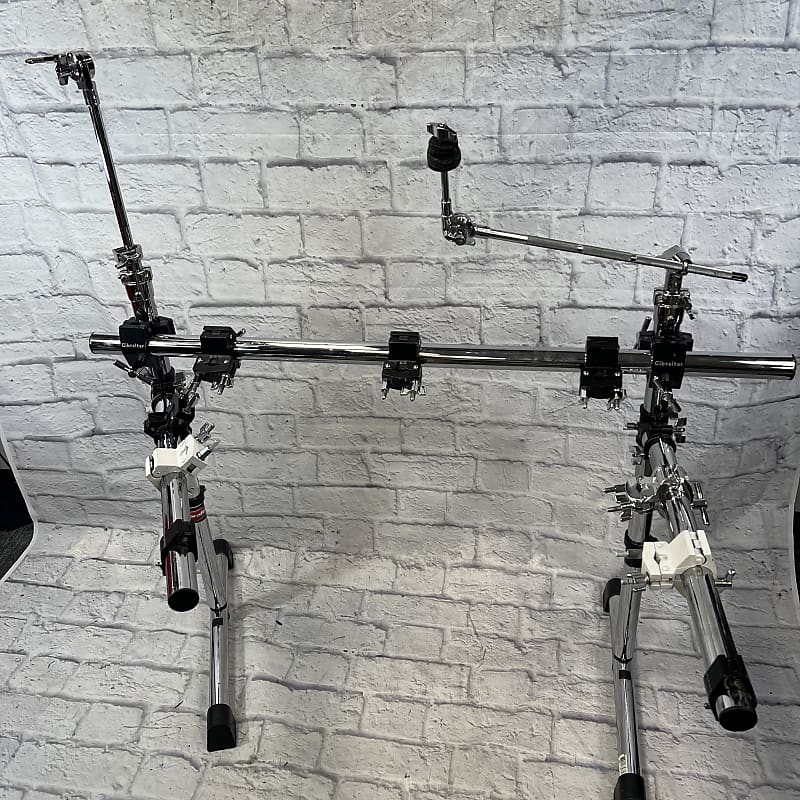 Gibraltar Basic Straight Rack Drum Rack w/ Two Cymbal Arms | Reverb