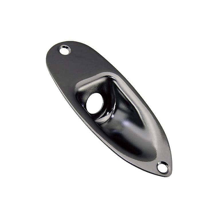 Gotoh JCS-1 Stratocaster Jackplate Cosmo Black | Reverb