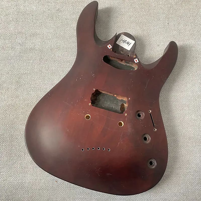 Mitchell Red Guitar DIY Project Body | Reverb