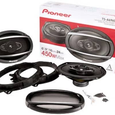 4 PIONEER TS-A6960F 450W MAX 6" X 9" 4-WAY 4-OHM STEREO | Reverb