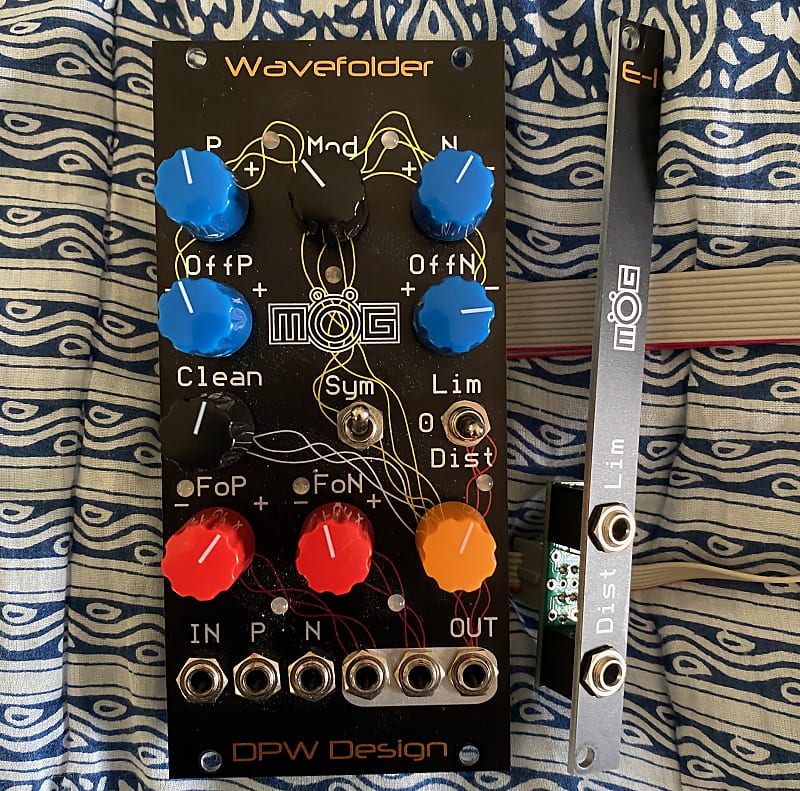 DPW Design - MÖG WF-1 Wavefolder + E-1 expander Eurorack | Reverb