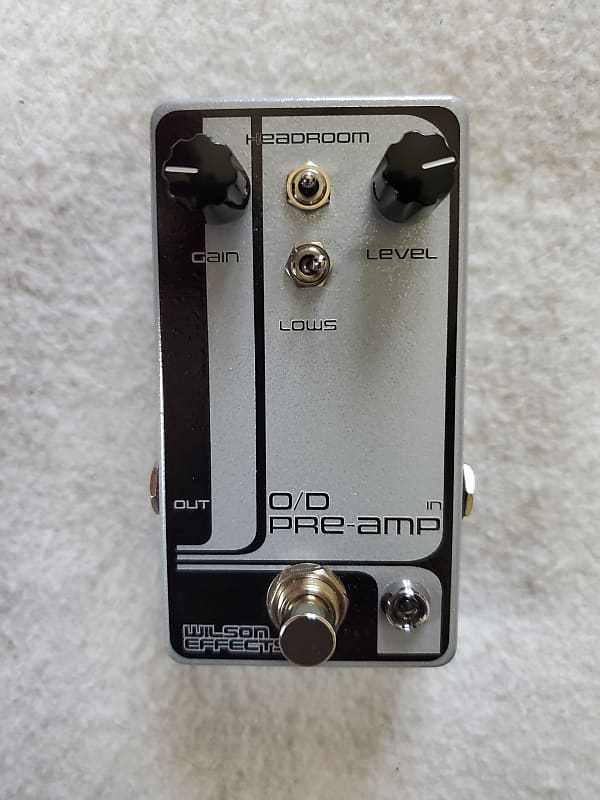 Wilson Effects OD/PreAmp 2023 Mint Free USPS shipping | Reverb
