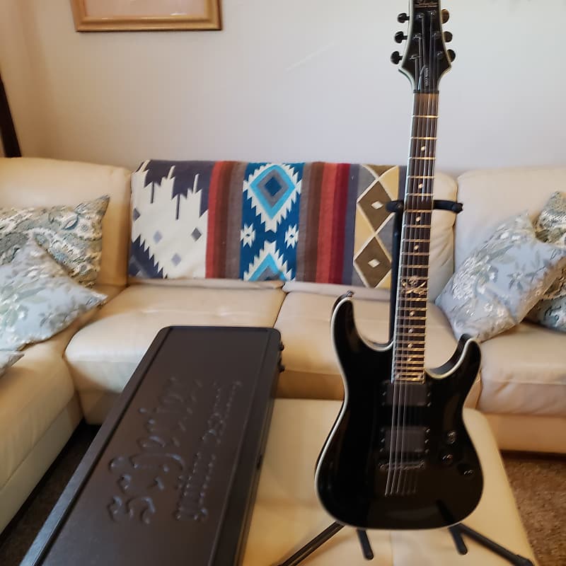Rare Schecter Jolly Roger and Original Case | Reverb