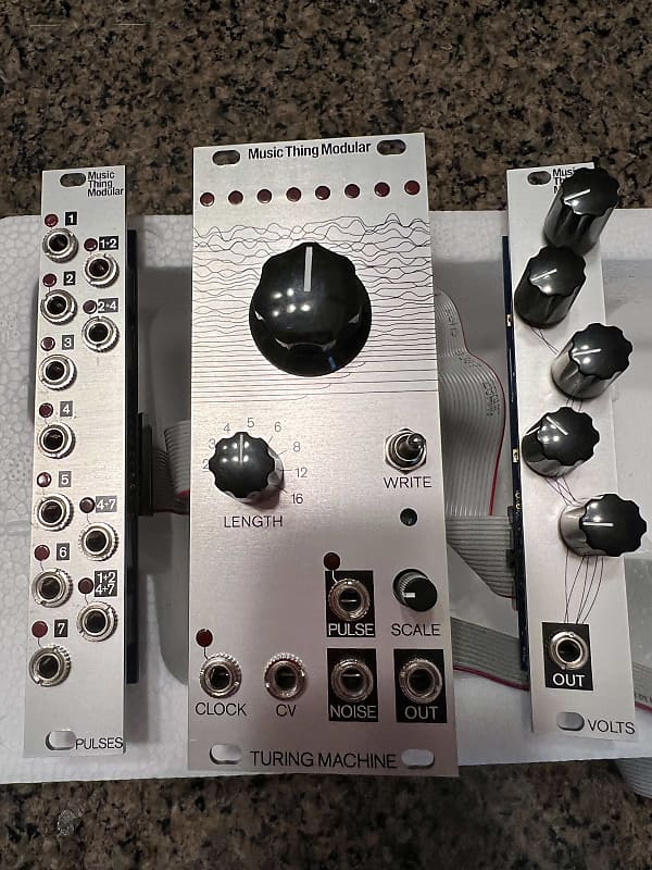 Music Thing Modular Turing Machine MkII w/ Pulses & Volts | Reverb