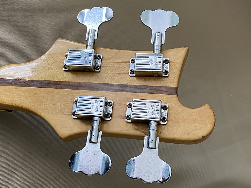 Grover USA Wavy Bass Tuners 1970s Chrome for Rickenbacker | Reverb