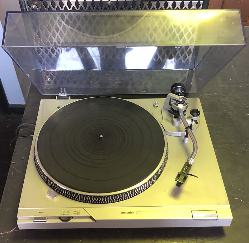 Technics SL-D2 Direct Drive Automatic Turntable New Cartridge | Reverb