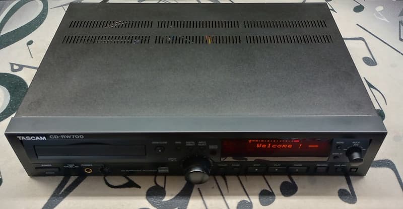 TASCAM CD-RW700 Professional Audio CD Recorder [2000] | Reverb