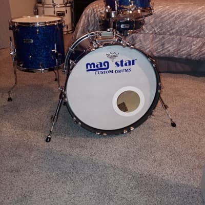 Magstar Custom Early 2000s - Blue peacock Pearl | Reverb