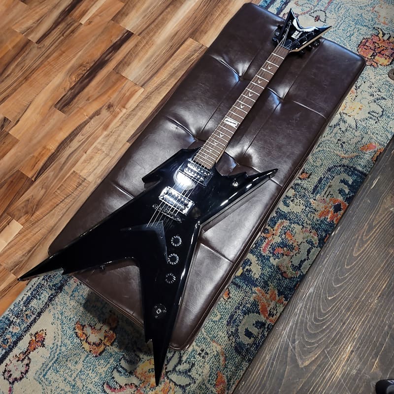 2022 Dean Dimebag Razorback - Black | Reverb Australia