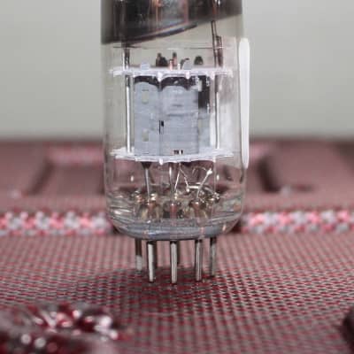 GE JG (JAN) 12AT7 WA 6201 E81CC PERFECT BALANCE GREY PLATE 3 | Reverb