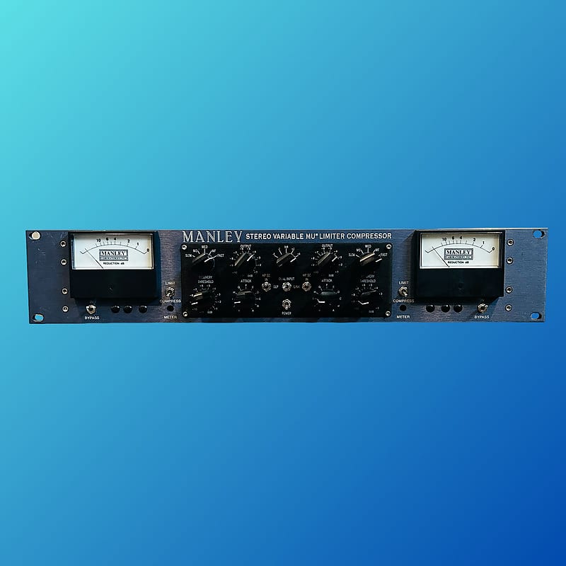 Manley Labs Variable MU Stereo Tube Compressor Limiter | Reverb
