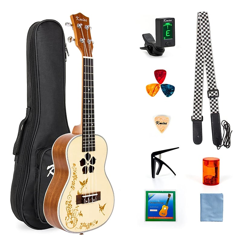 Concert Ukulele Starter Kit For Beginner Kid Spruce Top | Reverb UK