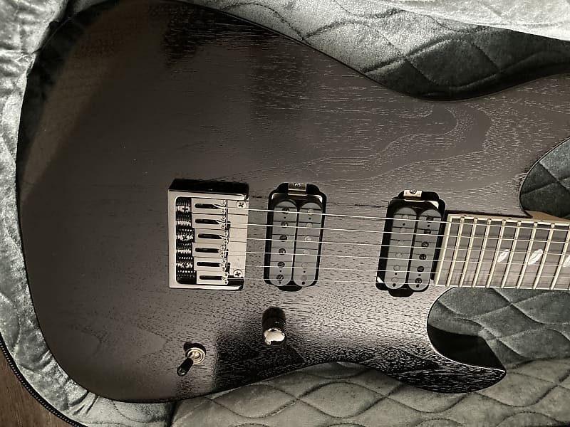 Caparison Dellinger II FX-WM 2014 - Charcoal Black Bare | Reverb