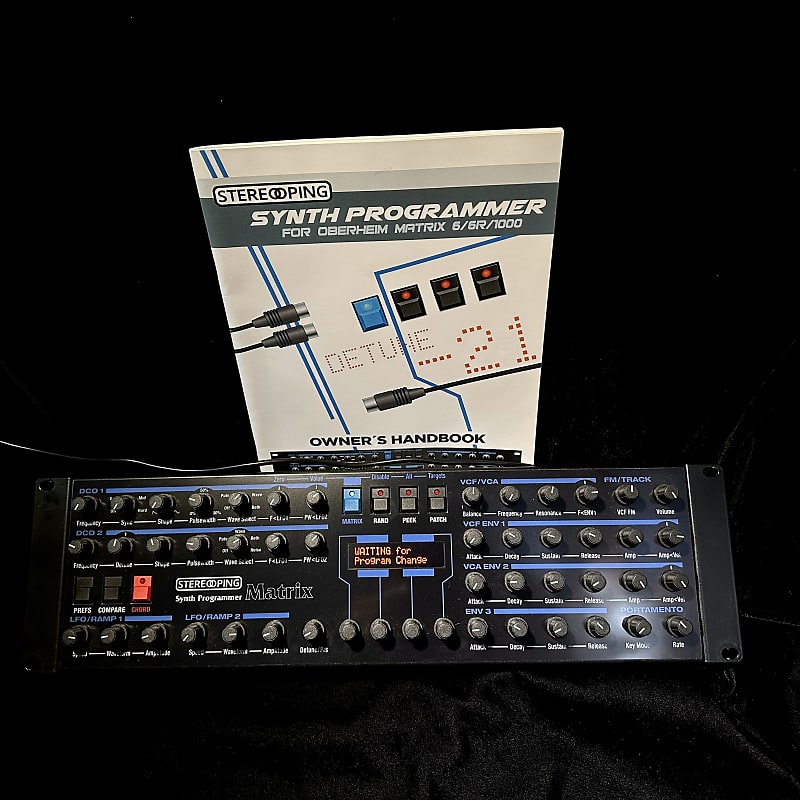 Stereoping Oberheim Matrix 1000 6R Synth Programmer - rare, | Reverb
