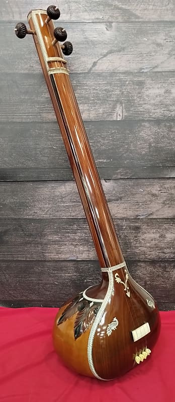 4 string Indian Tamoura World String Instrument (Sarasota, | Reverb