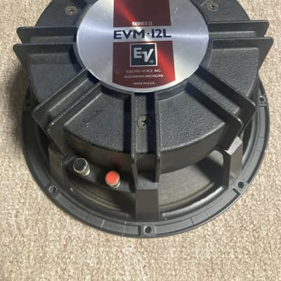 Electro voice Evm 12L 200 watt series 2 1980’s - Burgundy | Reverb