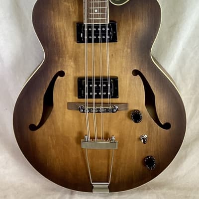 Mandocello conversion of Ibanez AF55 | Reverb