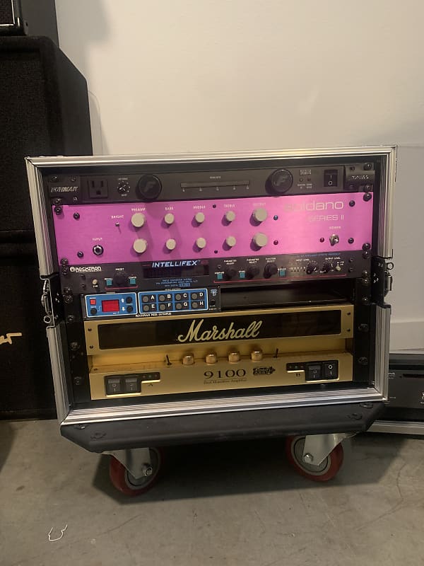 Marshall 9100 stereo tube rack power amp | Reverb