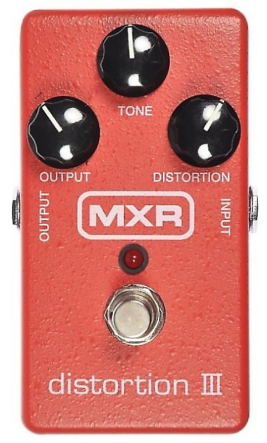MXR Distortion III M115 2012 Red | Reverb