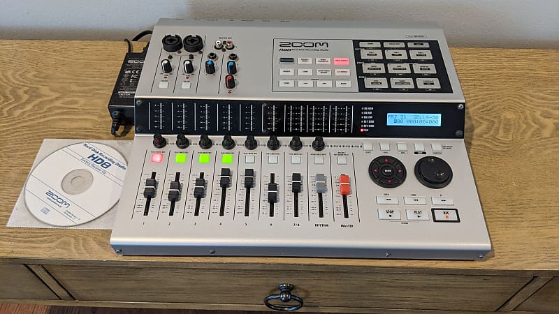 Zoom HD8 Digital Multi Track Recording Studio with CD Burner | Reverb