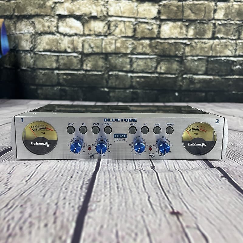 PreSonus BlueTube DP 2-Channel Mic/Instrument Tube Preamp - | Reverb
