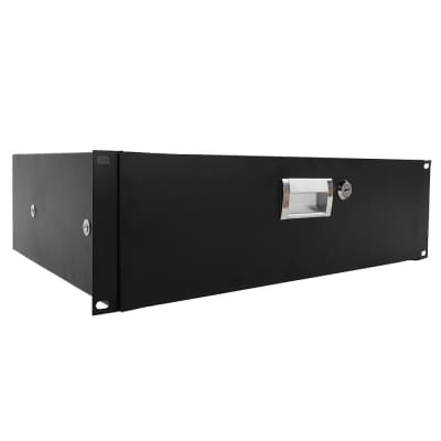 19" 3U Equipment Rack Drawer-Module Storage Patch Panel Data | Reverb