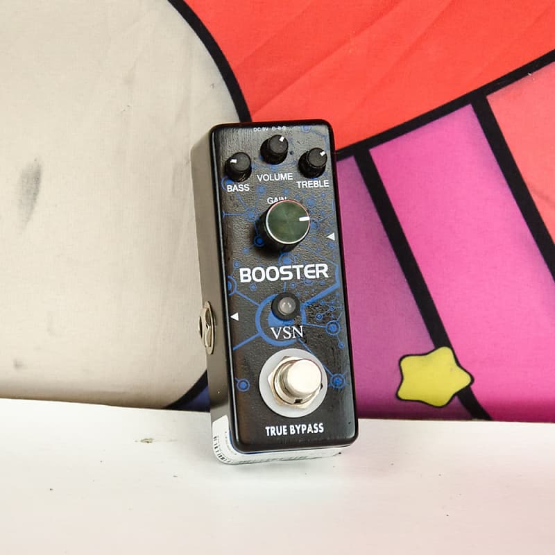 Used VSN Booster Effect Pedal | Reverb Used VSN Booster Effect Pedal | Reverb