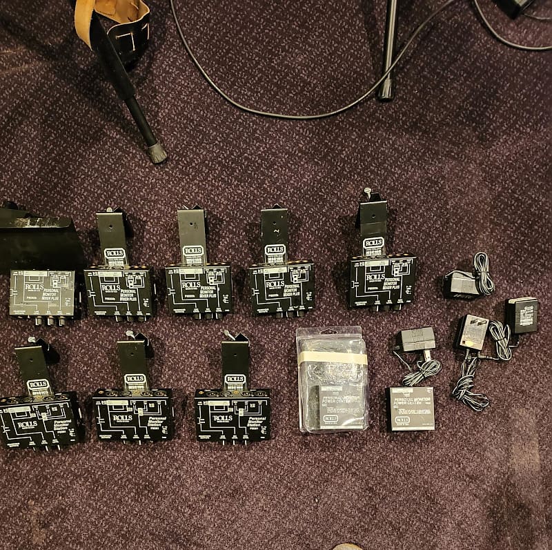 Rolls Personal Monitoring for 8 Person Band (3)PM351, (5) | Reverb