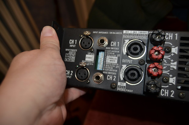 QSC plx 3402 power amp Black/Silver | Reverb UK