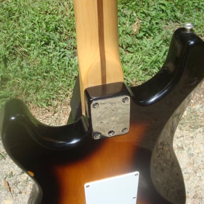 CORT Strat type 1990s ? dark sunburst | Reverb