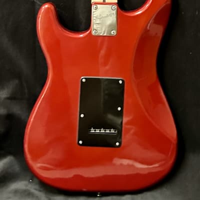 Squier Stratocaster Affinity - Candy apple red metallic | Reverb