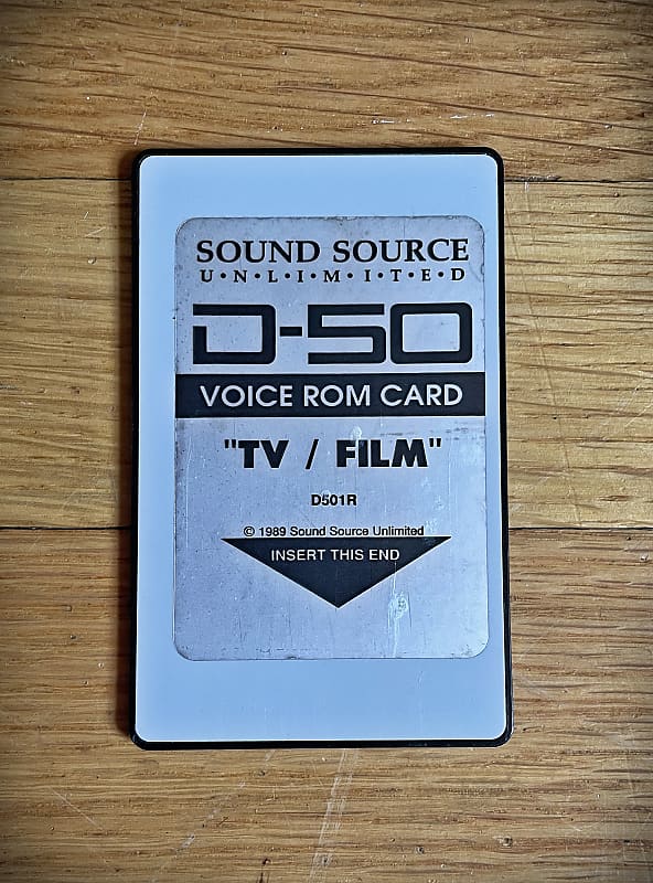 Sound Source Unlimited TV/Film Sound Voice ROM Card for | Reverb