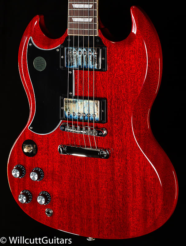Gibson SG Standard '61 Stop Bar Vintage Cherry Lefty (130) | Reverb