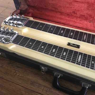 Fender Dual 8 Stringmaster Steel Guitar 1970s Blonde with | Reverb